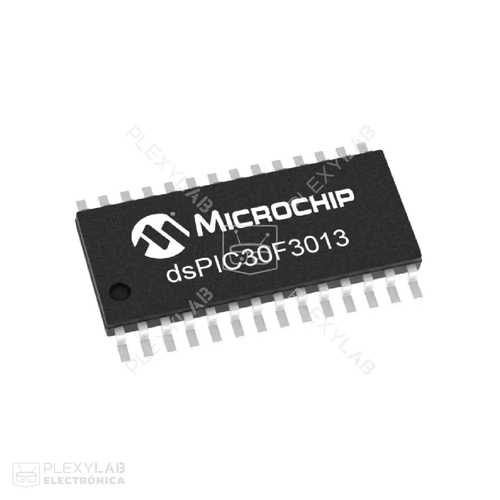 Microcontrolador dsPIC30F3013-30I/SO, encapsulado SOIC-28 | PLEXYLAB