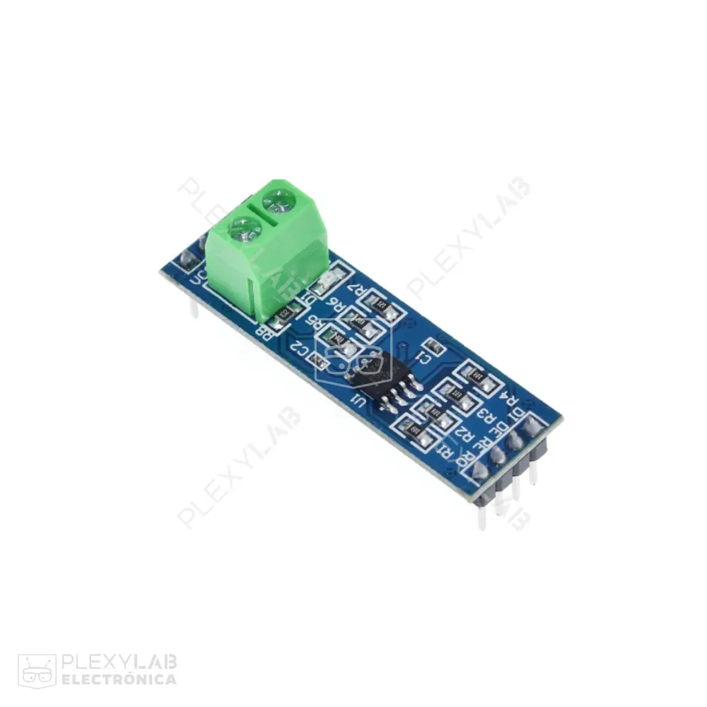 Módulo MAX485 convertidor RS-485 TTL para Arduino | PLEXYLAB