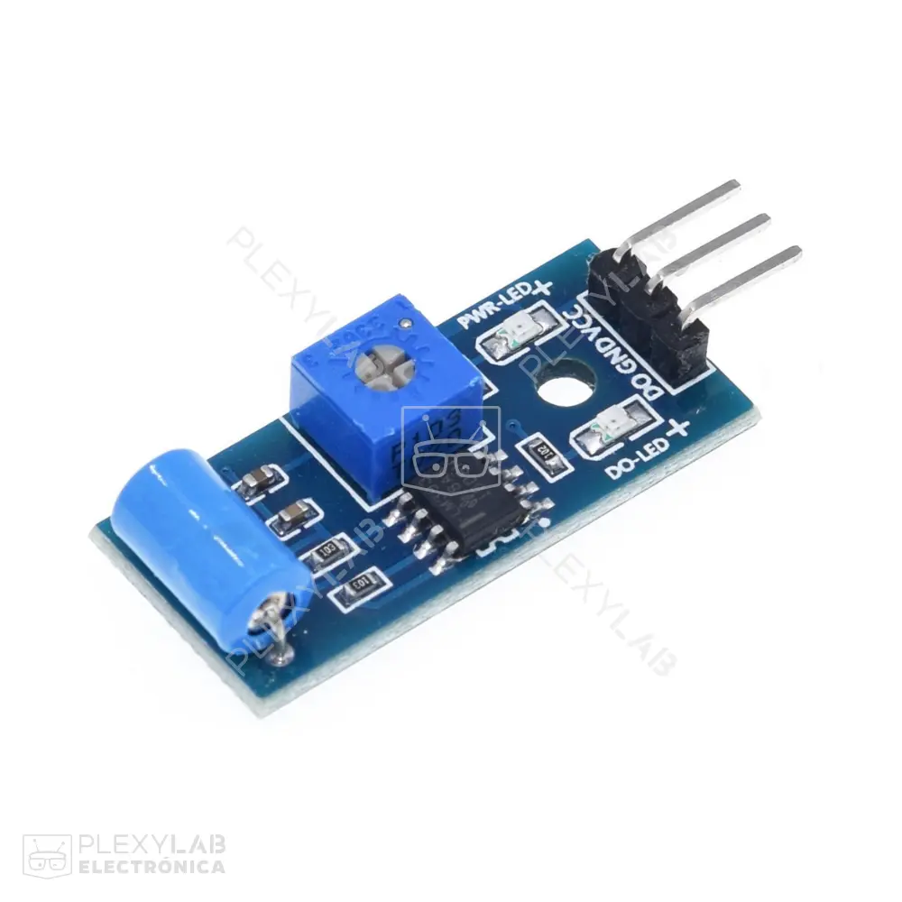Módulo sensor de vibración SW-420 | PLEXYLAB