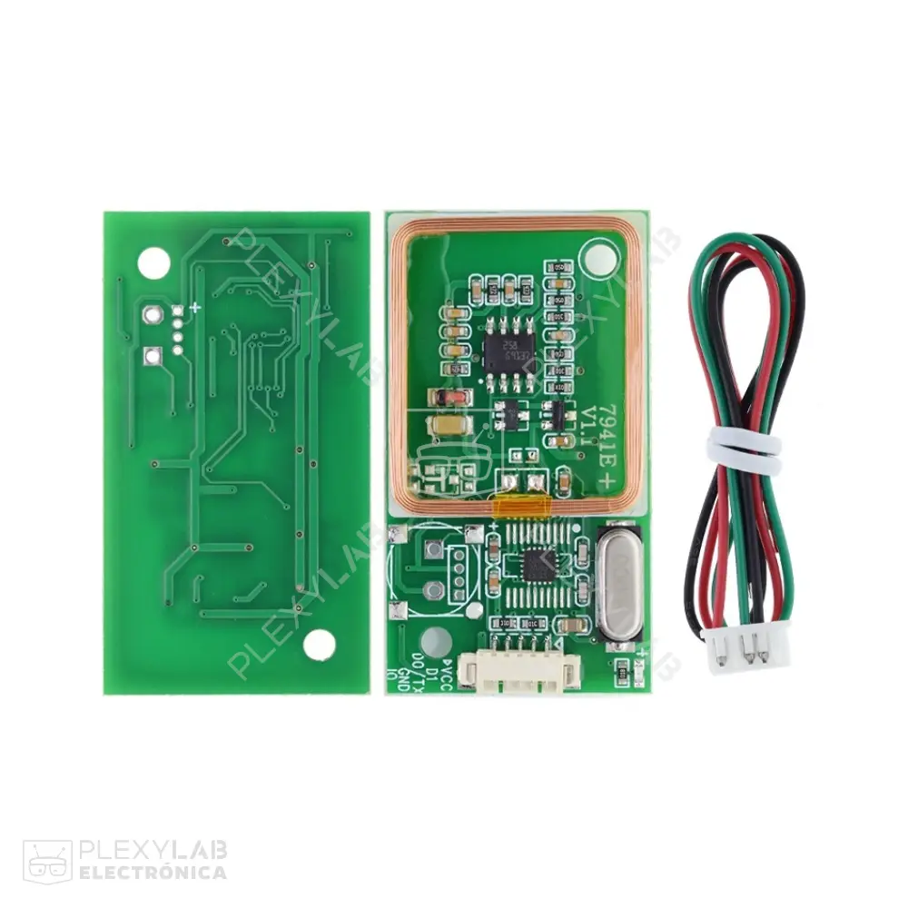Módulo lector RFID 7491E UART inalámbrico para tarjetas de 125 Khz ...